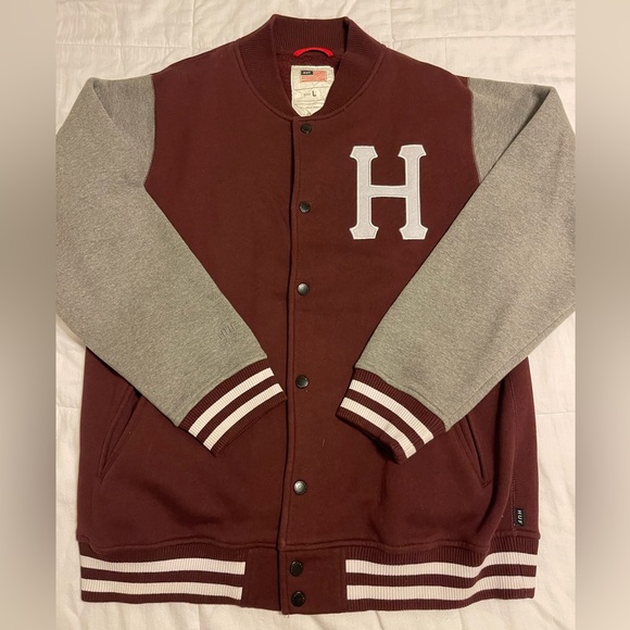 HUF | Jackets & Coats | Mens Huf Varsity Jacket L | Poshmark